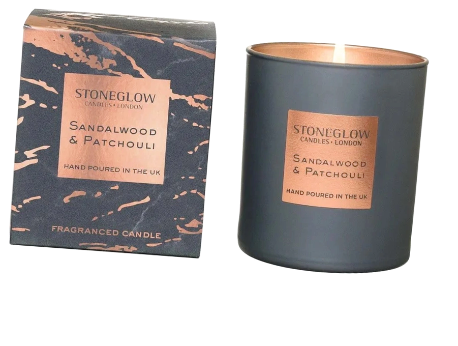 Ароматическая свеча Stoneglow Papyrus Woods and Jasmine 220 гр - Папирус Жасмин