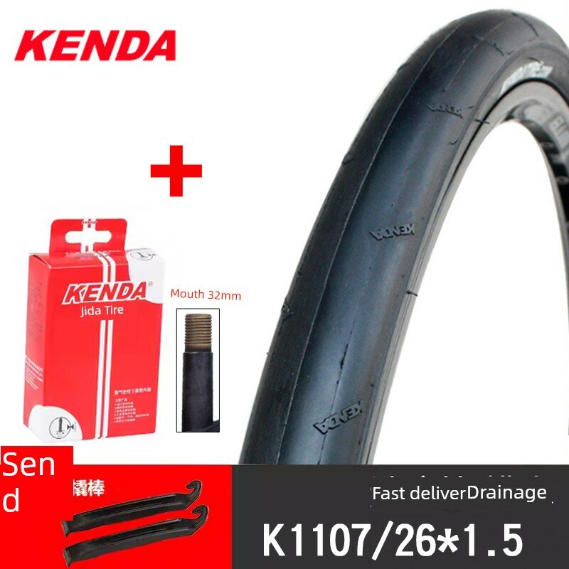 KENDA K1107 26x1,5 дюйма 60 ТПИ велосипедная шина с американским клапаном 32 мм