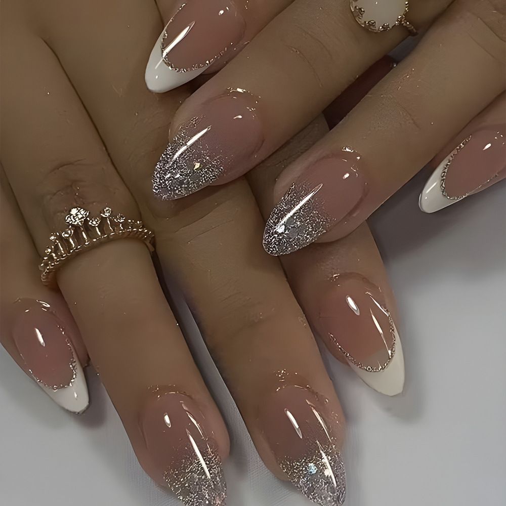 Накладные ногти с дизайном ( 24 типсы + клей )