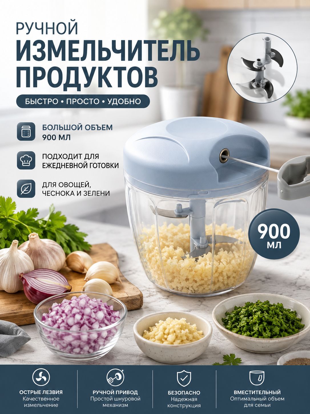 Ручной измельчитель