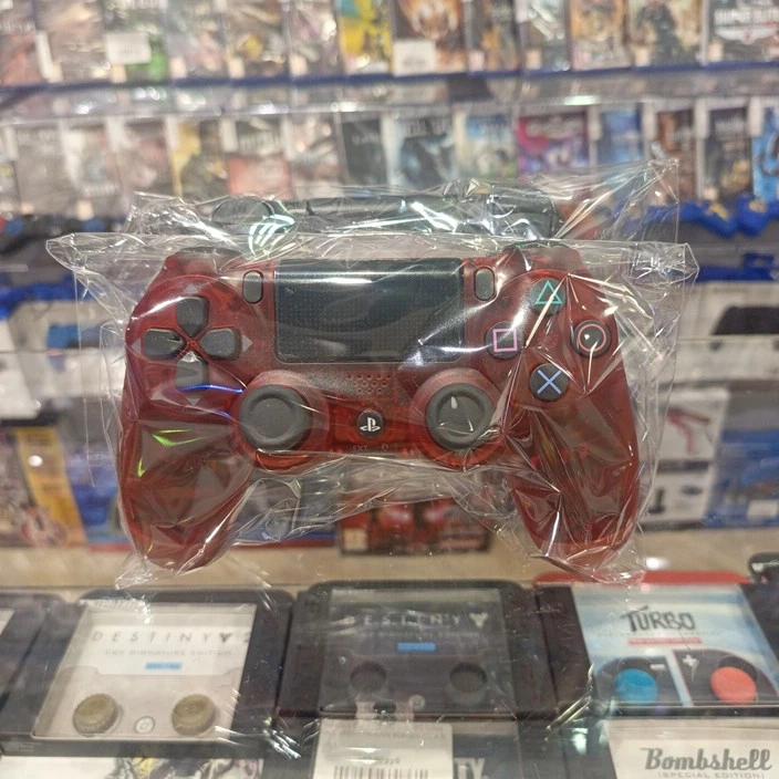 Джойстик PS4 DualShock Wireless Crystal Red v2(SPC)