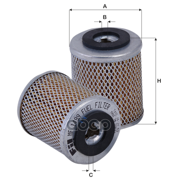 Фильтр топливный MF1499 FIL FILTER арт. MF1499