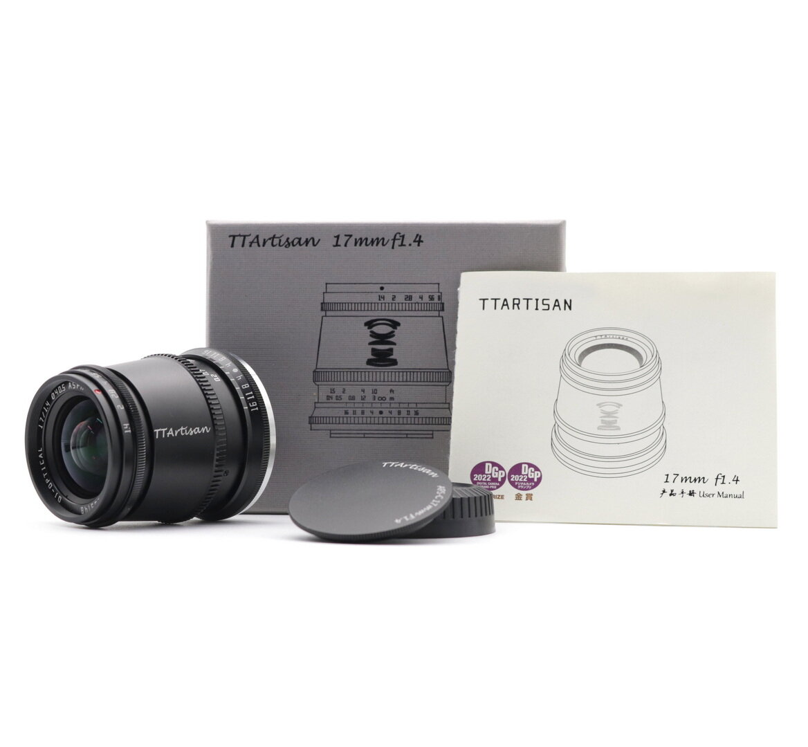 TTartisan 17mm F1.4 APS-C для Fujifilm FX в упаковке