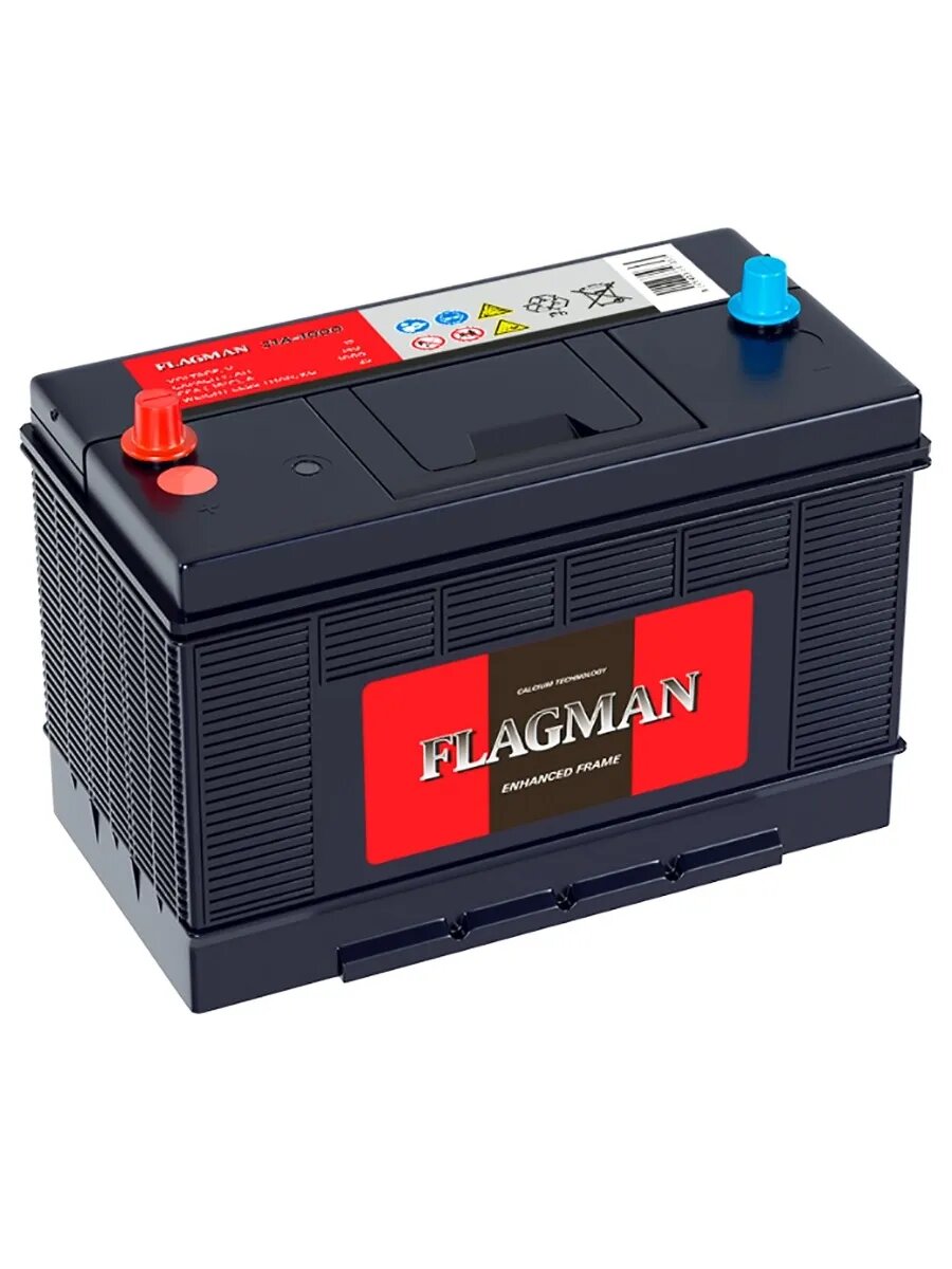 Аккумулятор FLAGMAN 31A-1000 12V 140Ач унив. пол.