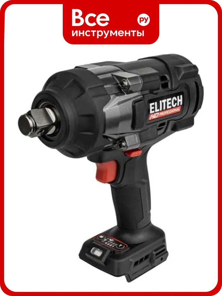Гайковёрт аккумуляторный CW 4022BL (40В, BL,2100Нм, М12-М33, без АКБ) Elitech HD 210303