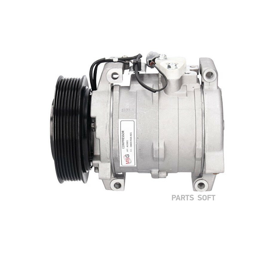 Компрессор кондиционера Honda Accord 2003-2008 AC0001 от официального дистрибьютора, MSG, артикул AC0001