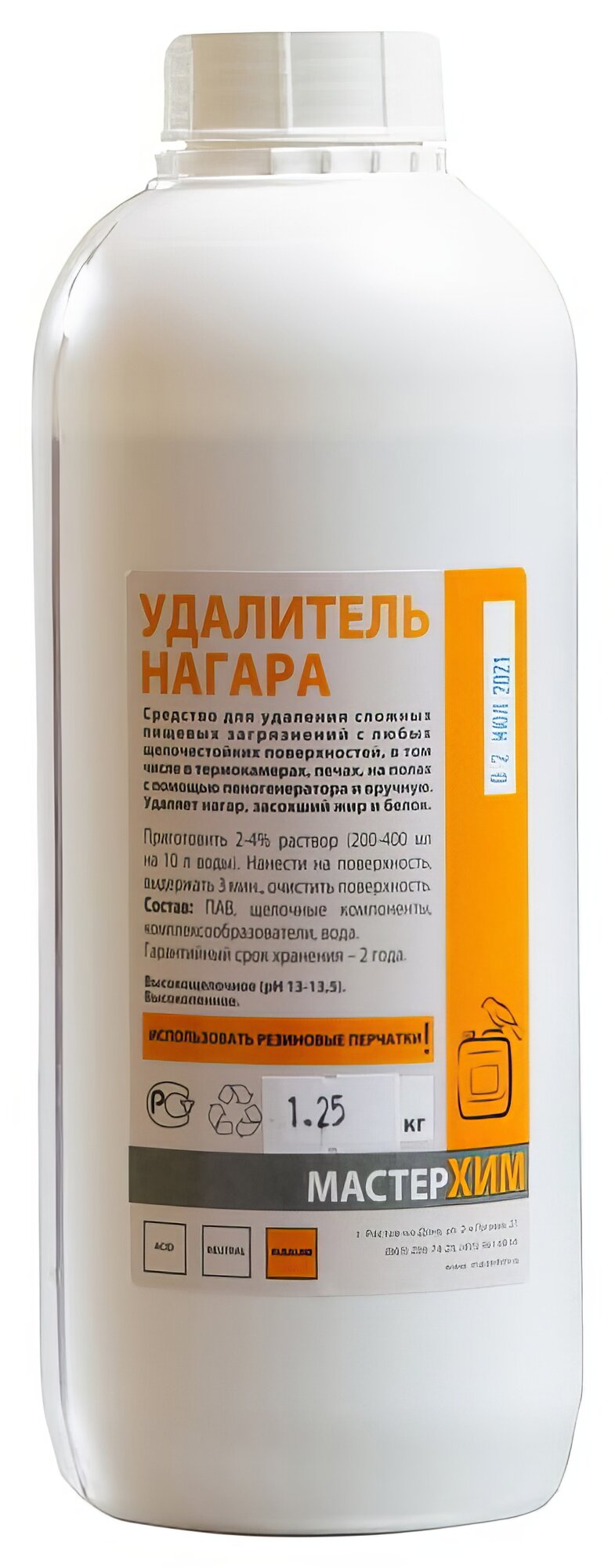 Концентрат для удаления нагара, сажи и жира мастерхим удалитель нагара 1.25 кг 026ЩП1-25