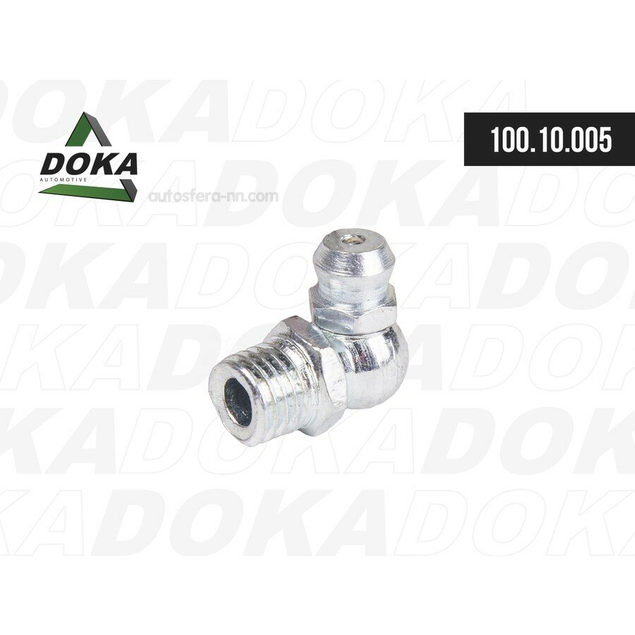 DOKA 10010005 Пресс-масленка угловая М8х1x90 градусов