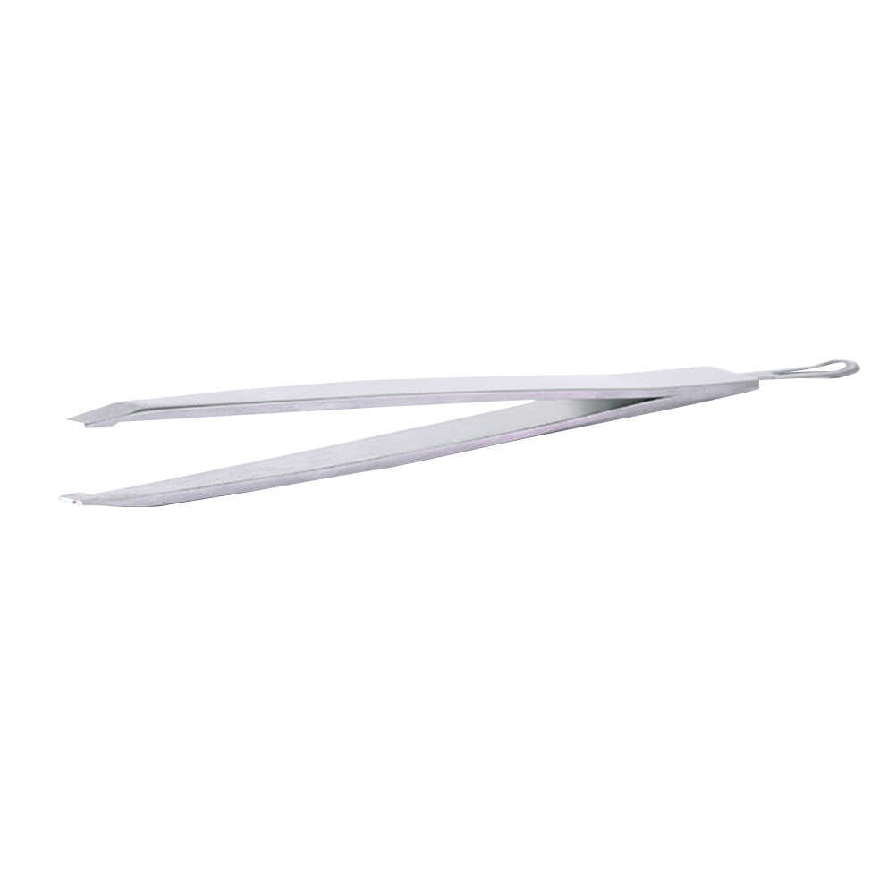 Стainless Steel Eyebrow Tweezers Для Женщин И Мужчин 1 Шт Серебристый 11 30X1 40X0 40Cm