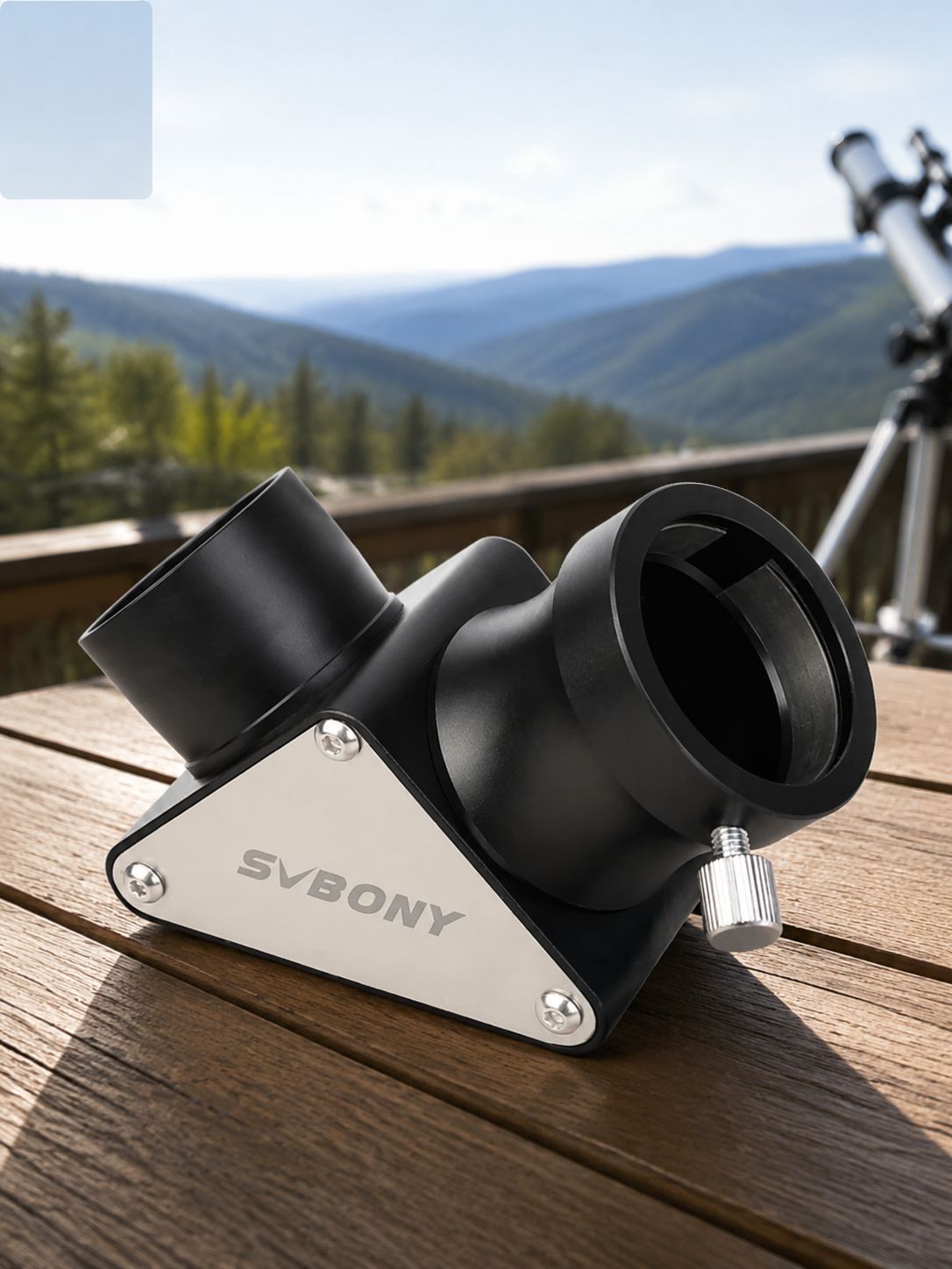 Диагональное зеркало SVBONY SV188P 90 градусов 1,25" для Телескопа