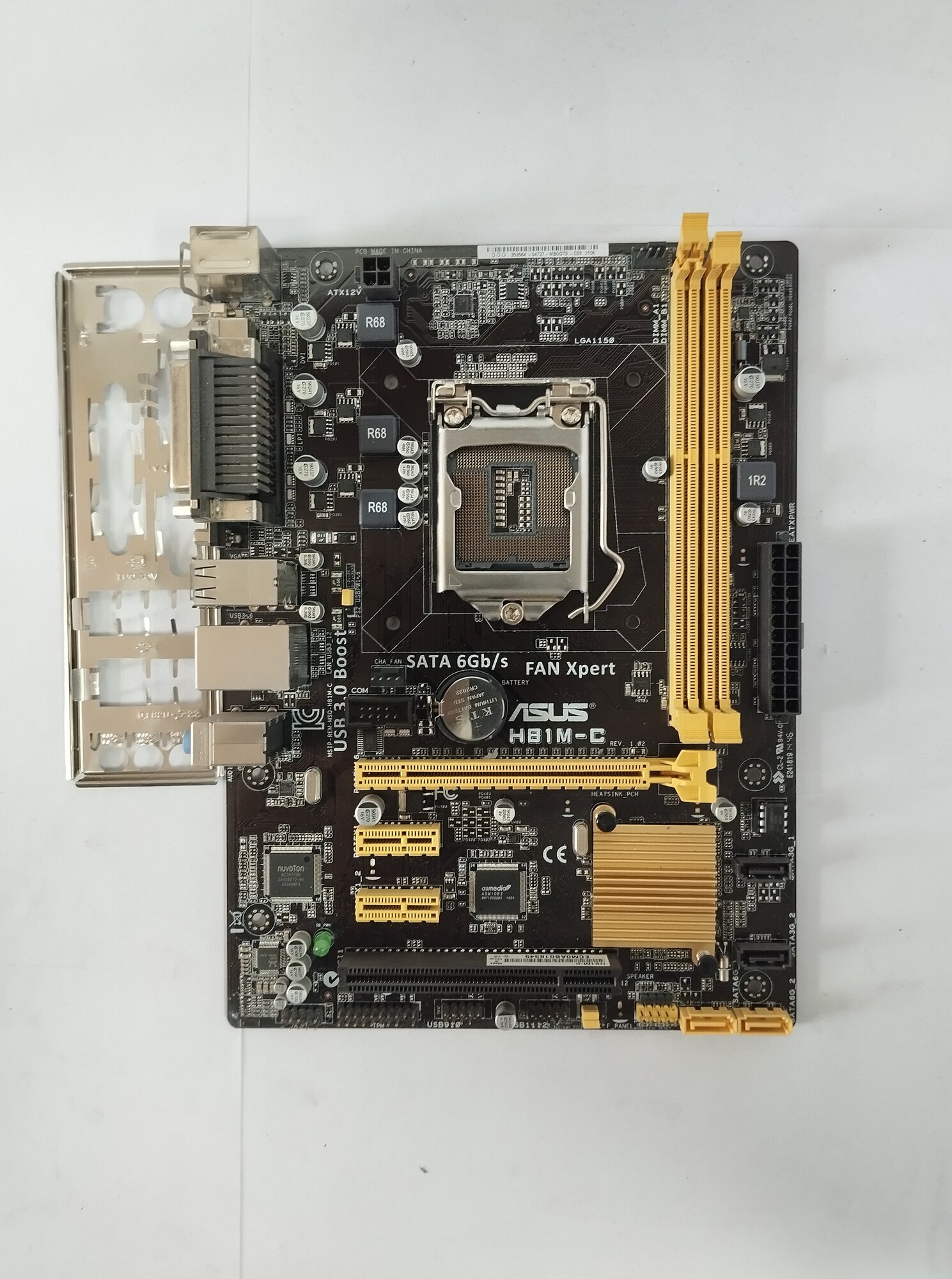 Материнская плата Asus H81M-C LGA1150, 2xDDR3, Micro-ATX