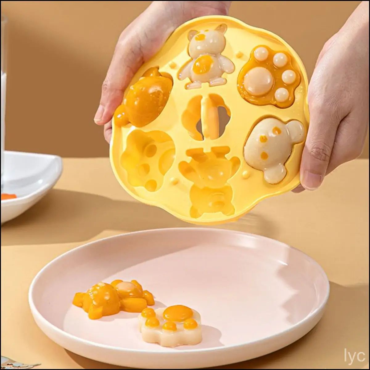 Эксклюзивная силиконовая прессформа для заморозки кубиков, шт 1