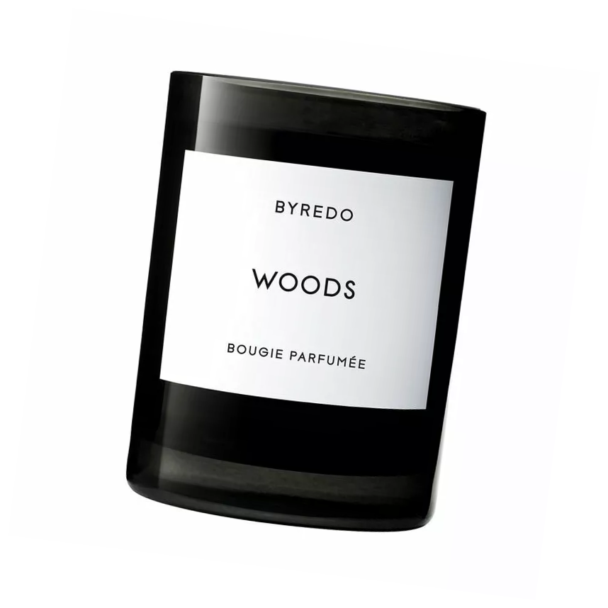 Byredo Woods свеча 240 гр парфюмированная для дома женская / Байредо Вудс