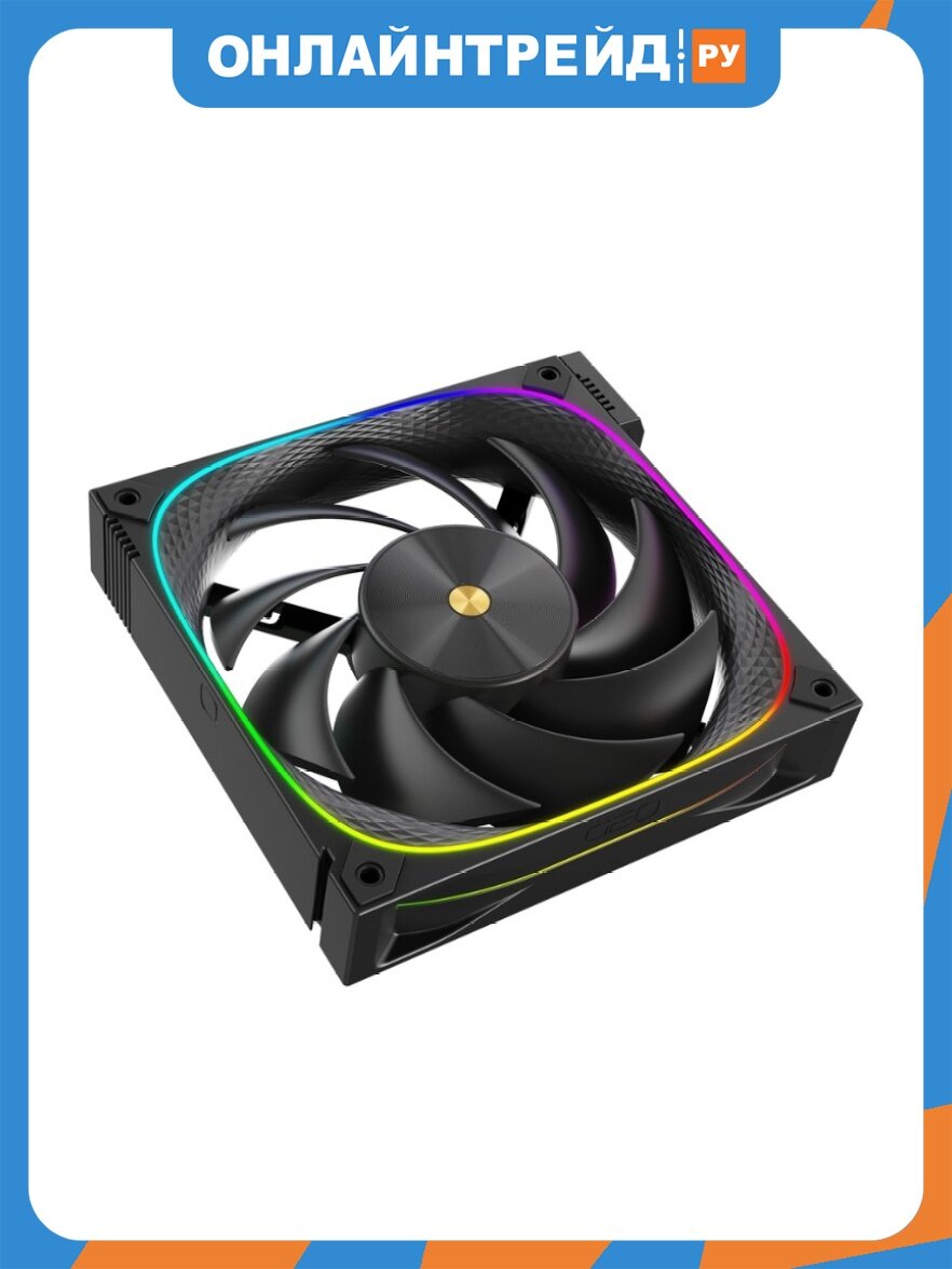 Вентилятор для корпуса Geometric Future Squama Ultimate 3003B-14 Black (1F3003B114000)