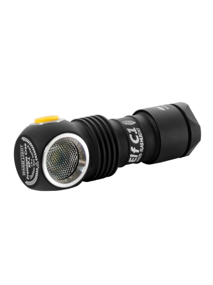 Фонарь Armytek Elf C1 XP-L USB (Белый свет) (Серебро)