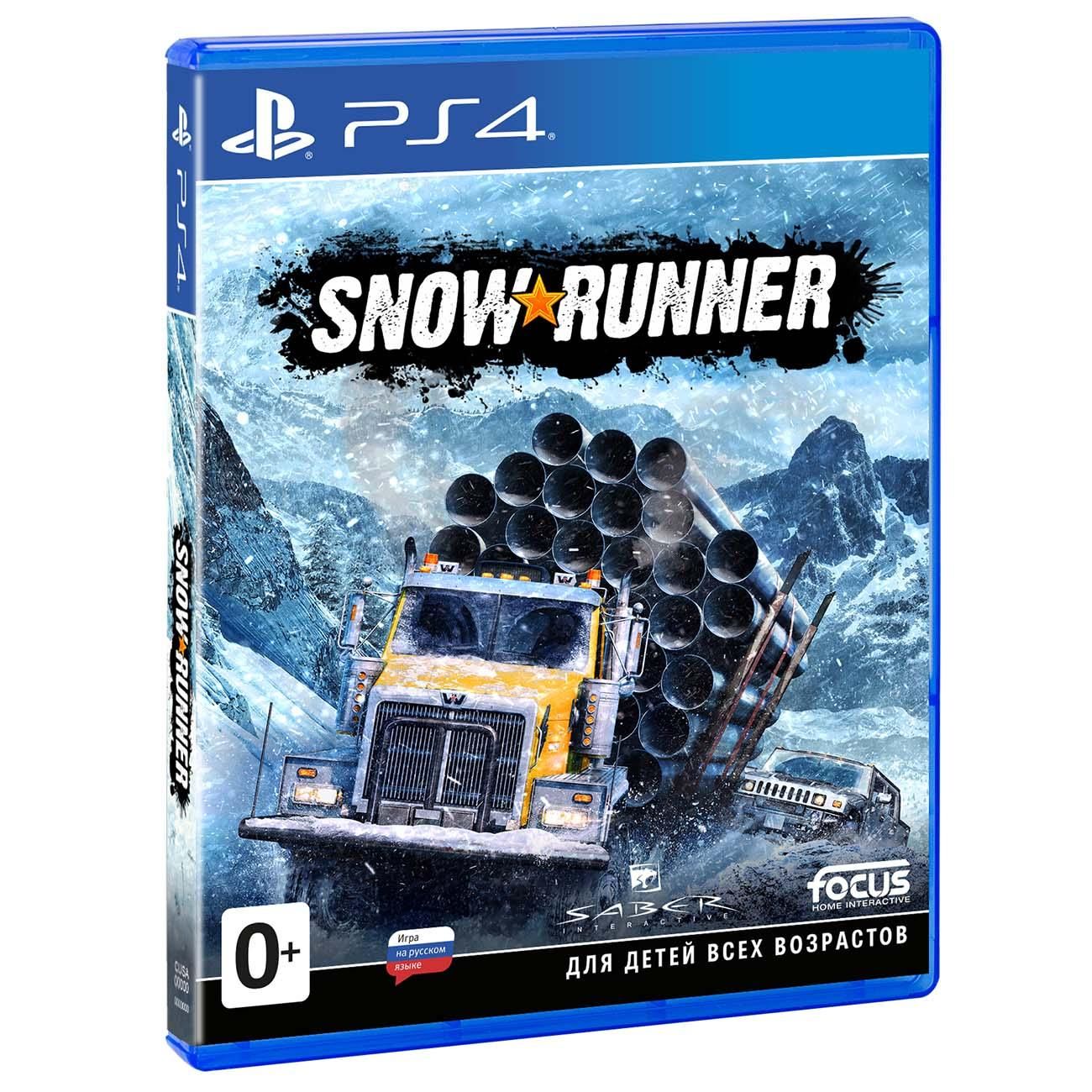 PS4 игра Focus Home SnowRunner Стандартное издание