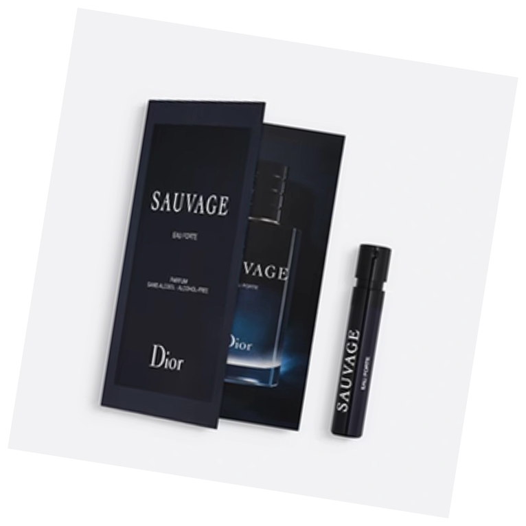 Christian Dior Sauvage Eau Forte сэмпл 1 / Духи Кристиан Диор Саваж О Форте пробник