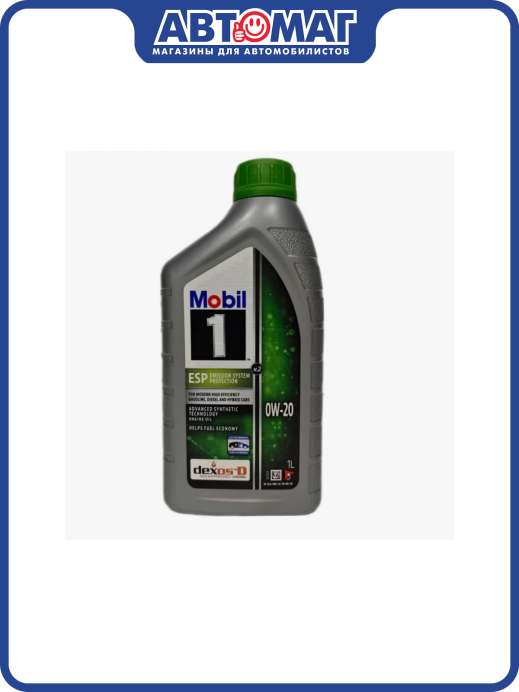 Моторное масло Mobil 1 ESP x2 0W-20 (арт. 153790) 1л. MOBIL MOB1-0W20ESP-1L