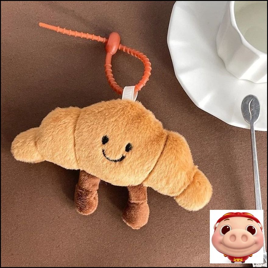 Круассаны мягкая игрушка, Подарки На День Рождения И Рождество