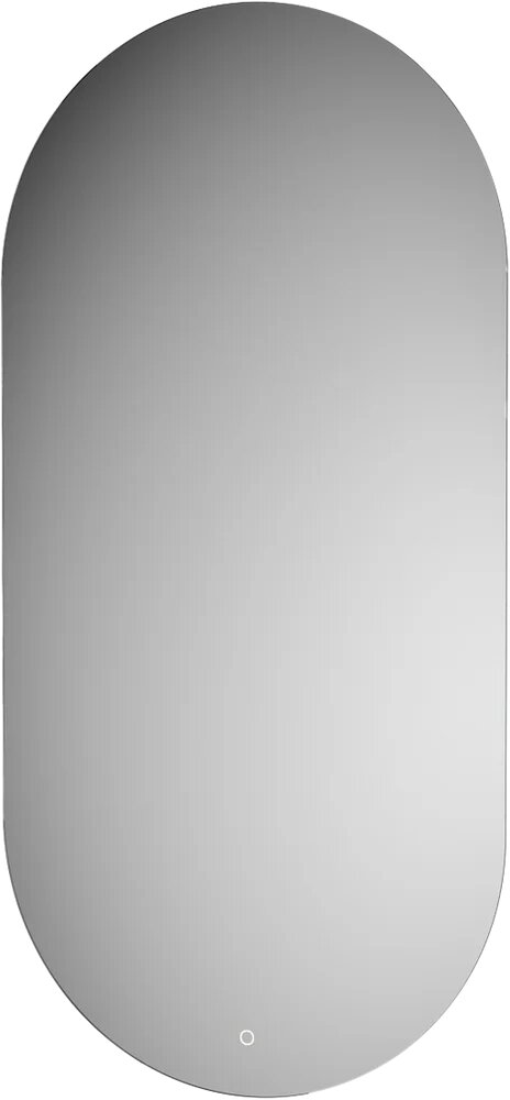 Зеркало Defesto Opti DF 2916S 60x120 со светодиодной подсветкой, 60 см, с сенсорным управлением, пластиковое, зеркало настенное в ванную, в современном стиле