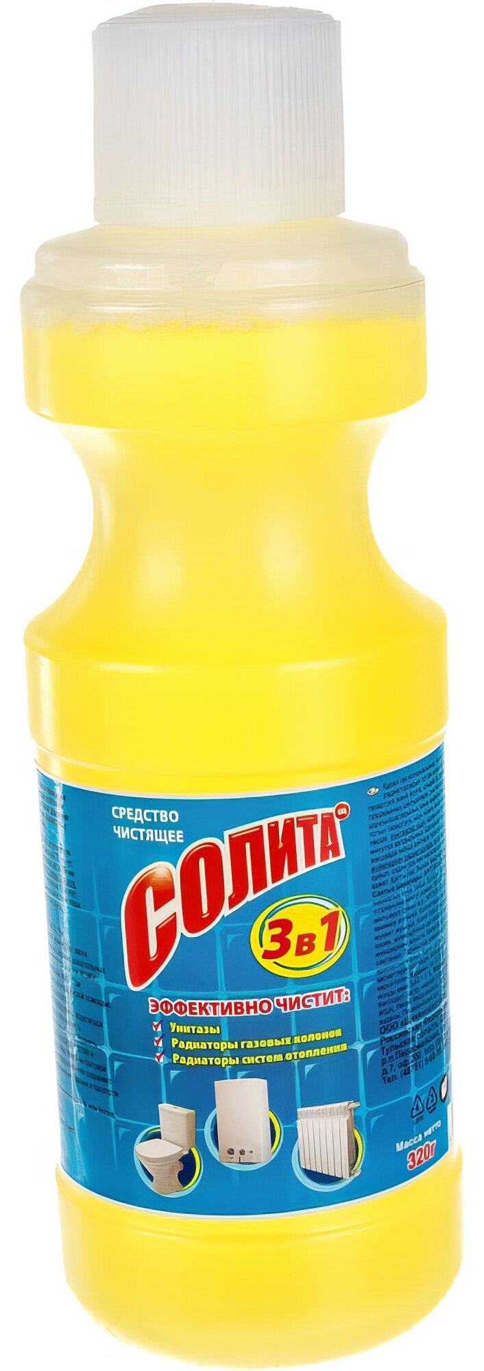Чистящее средство Солита 3 в 1 320 г СЛ 1-06