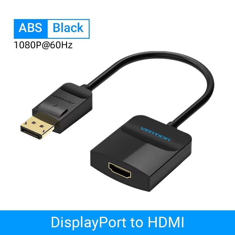 Конвертер Vention DisplayPort to HDMI 4K 1080P 60Hz New