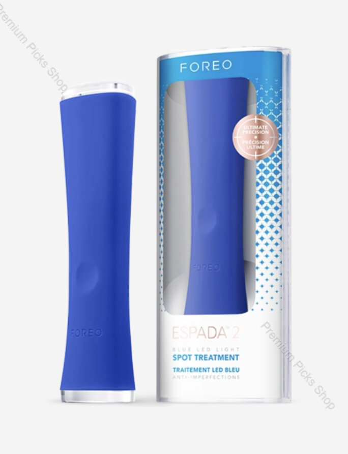 FOREO ESPADA 2, аппарат от акне с синим LED-светом 415 нм и технологией T-Sonic