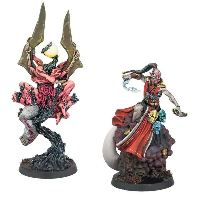 Игровые миниатюры Corvus Belli Yaldabaoth Supports (Scions of Yaldabaoth) Warcrow