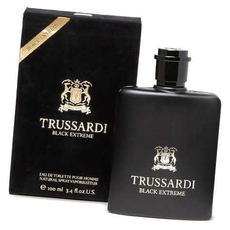 Мужская туалетная вода Black Extreme 100 мл - Trussardi Труссарди Блэк Экстрим