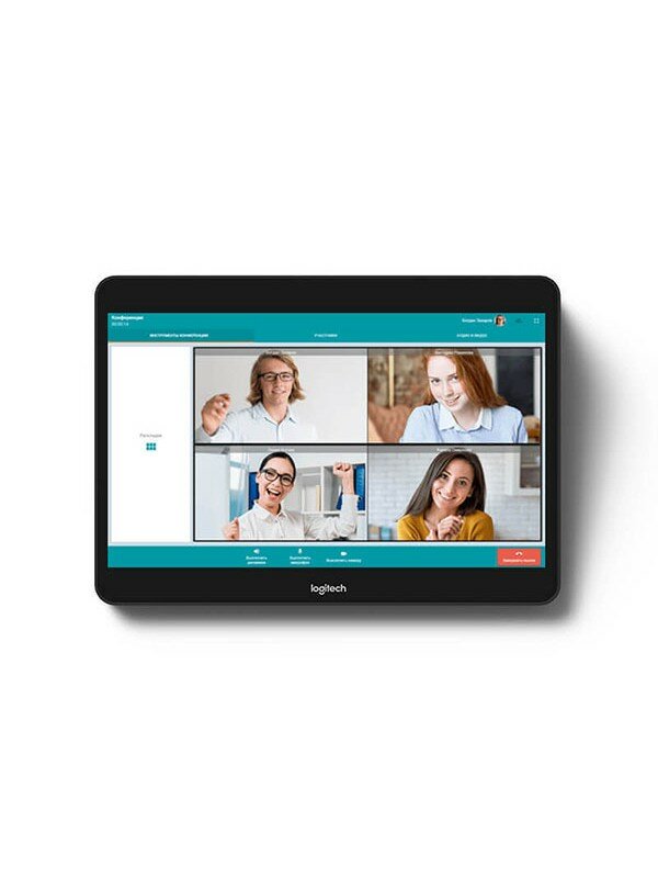 Контроллер Logitech Tap, беспроводной, встроенный динамик, черный — фото 1