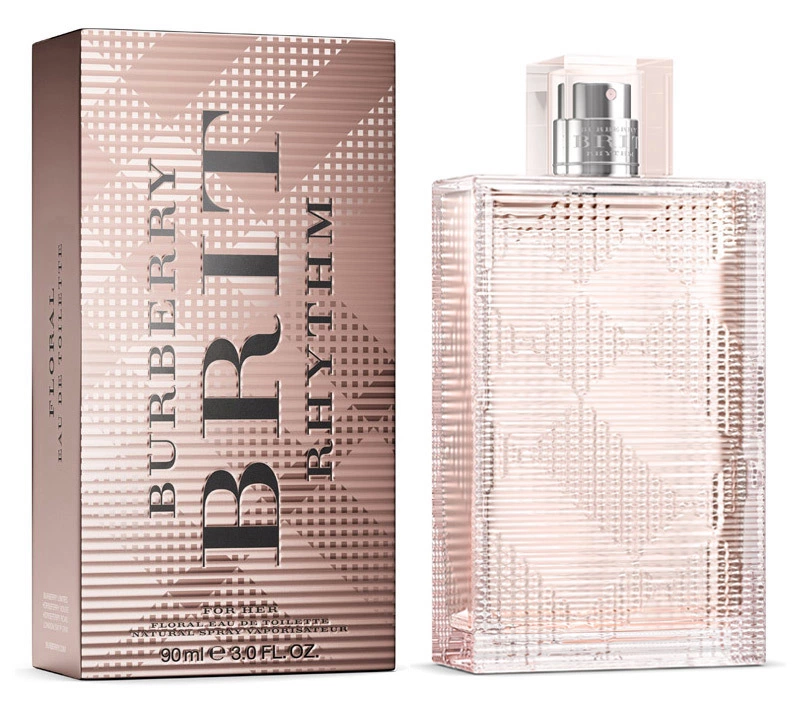 Для женщин туалетная вода Burberry Brit Rhythm For Her Floral 90 мл - Барбери Брит Ритм Фо Хе Флорал