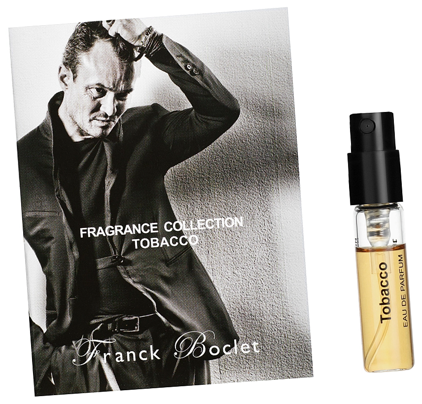Франк Бокле Табак Тобакко духи 1.5 мл для женщин и мужчин - Franck Boclet Tobacco миниатюра