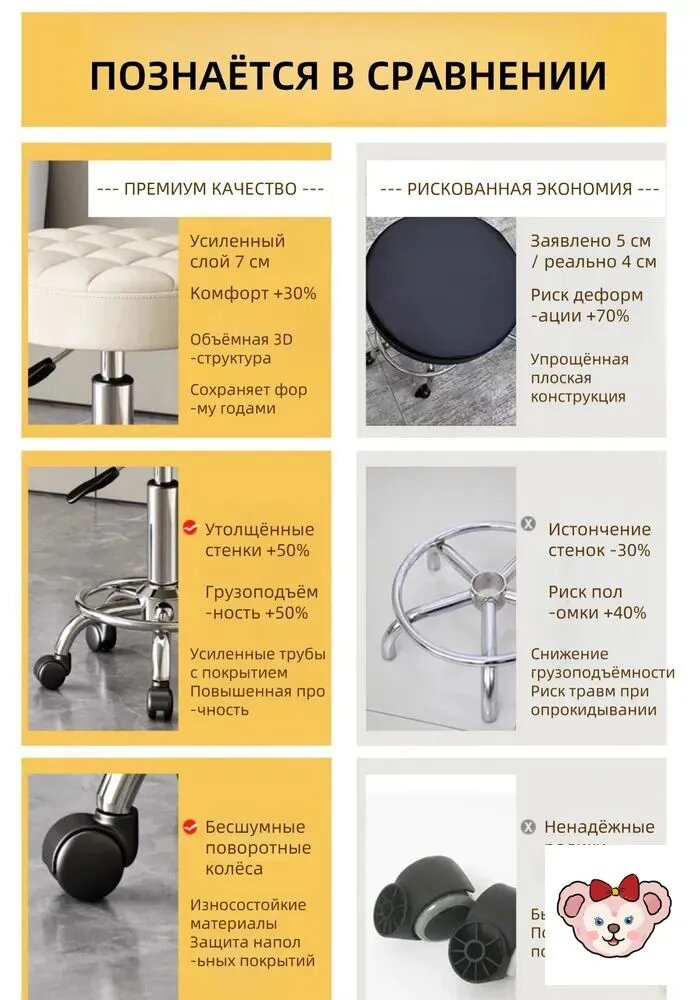 Стул мастера, Белый — фото 1