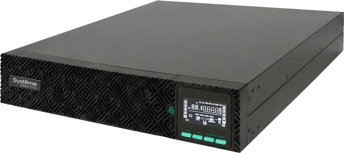 Источник бесперебойного питания Systeme Electriс SRV SRVSE3KRXLIG2 3000Вт 3000ВА черный Gen 2