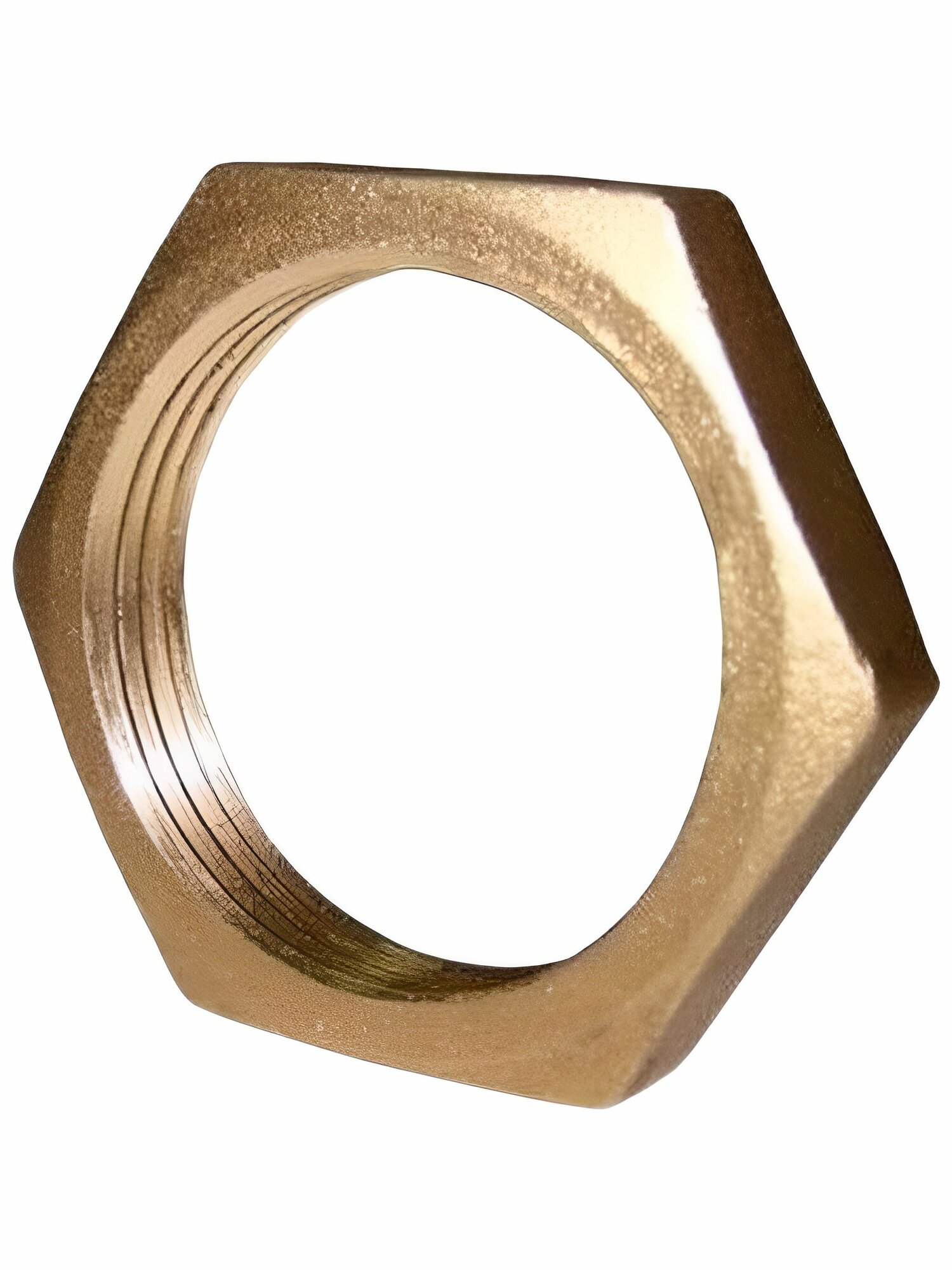 Контргайка 1 1/4"вр латунная (32мм)
