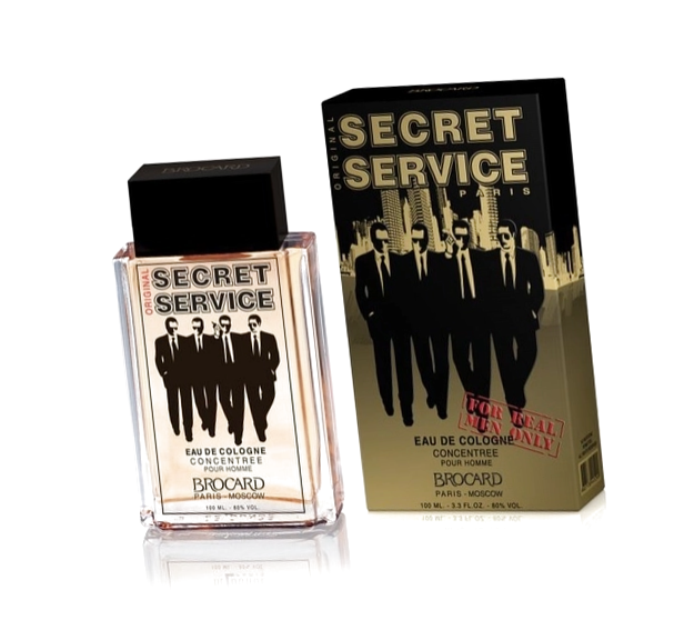 Brocard Secret Service мужской одеколон 100 мл - Секрет Сервис Брокард парфюм