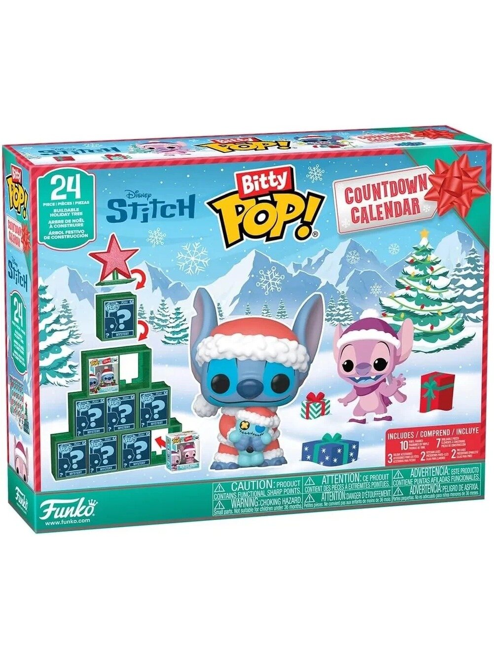 Адвент-календарь Funko Bitty Pop! Countdown Calendar: Stitch Holiday