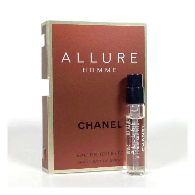 Chanel Allure Pour Homme мужские духи 1.5 мл сэмпл - Шанель Аллюр Хом миниатюра