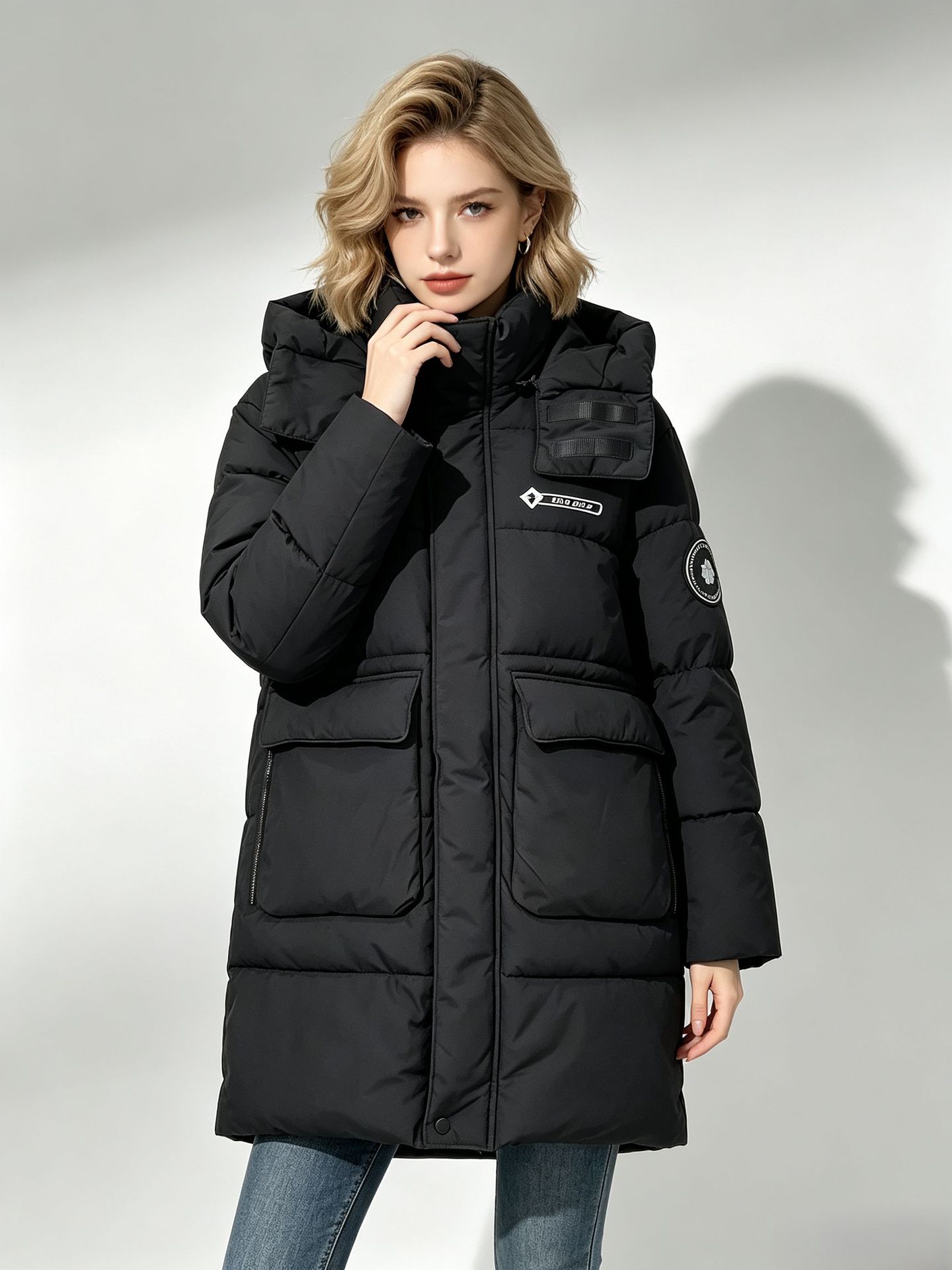 Куртка , размер 2XL, black — фото 1