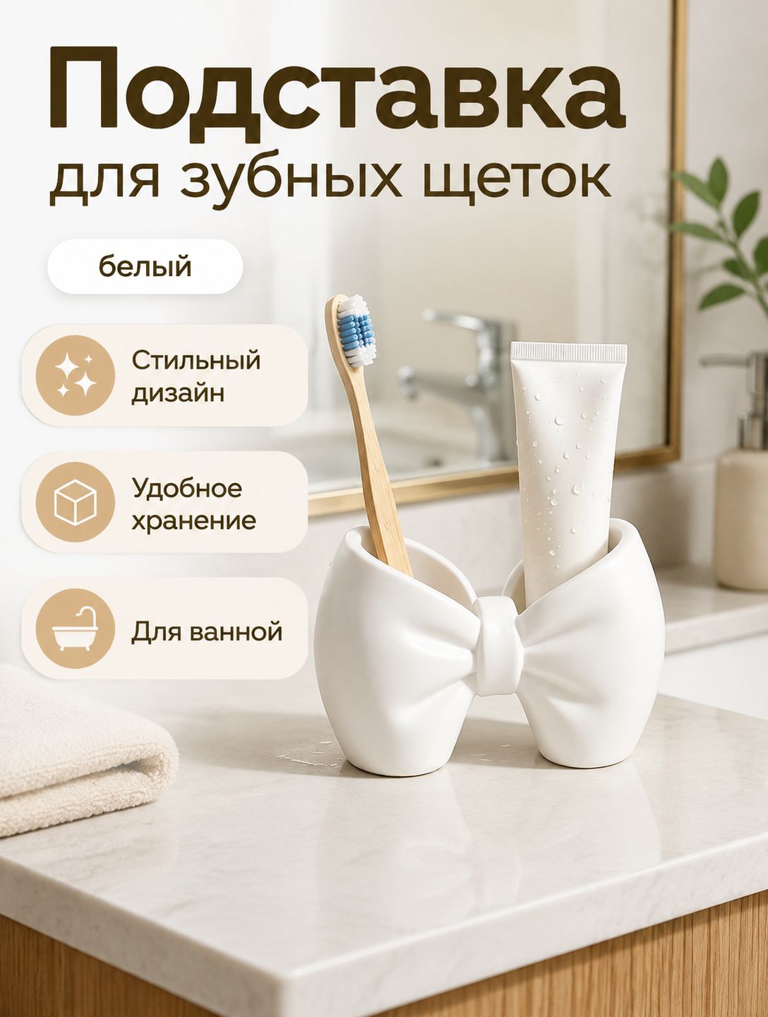 Стакан для зубных щеток