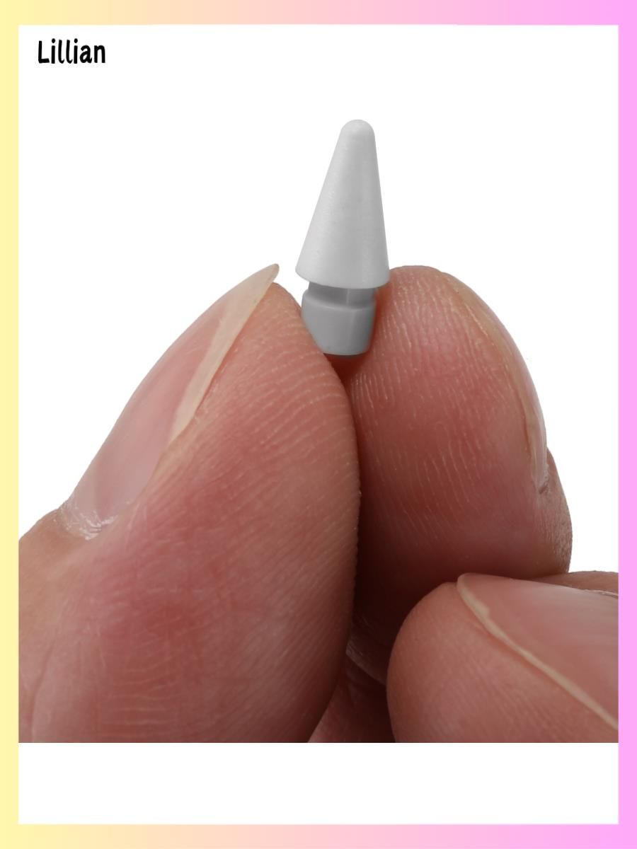 Набор 5 запасных наконечников для "Apple Pencil" 1/2, для iPad Pro / белые.