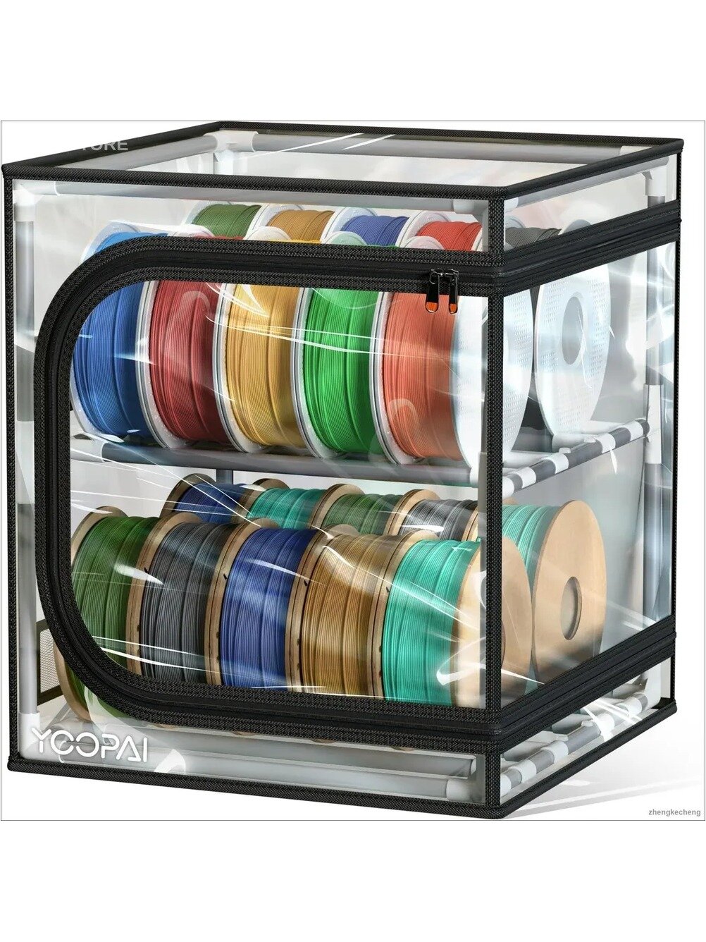 Крышка для хранения 3D-филамента на 10 или 20 рулонов, коробка филамента, мешок хранения, водонепроницаемый