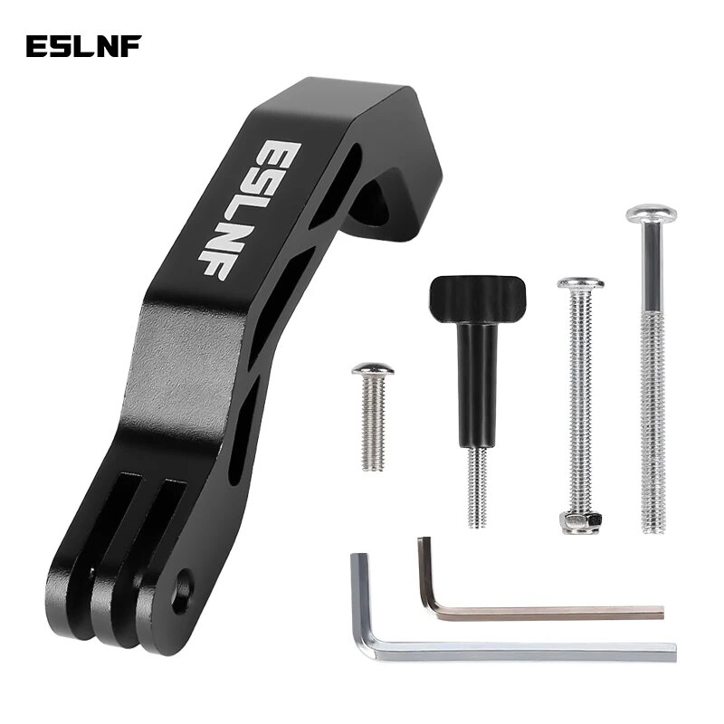 Держатель для велофонаря ESLNF из алюминиевого сплава Black 1set