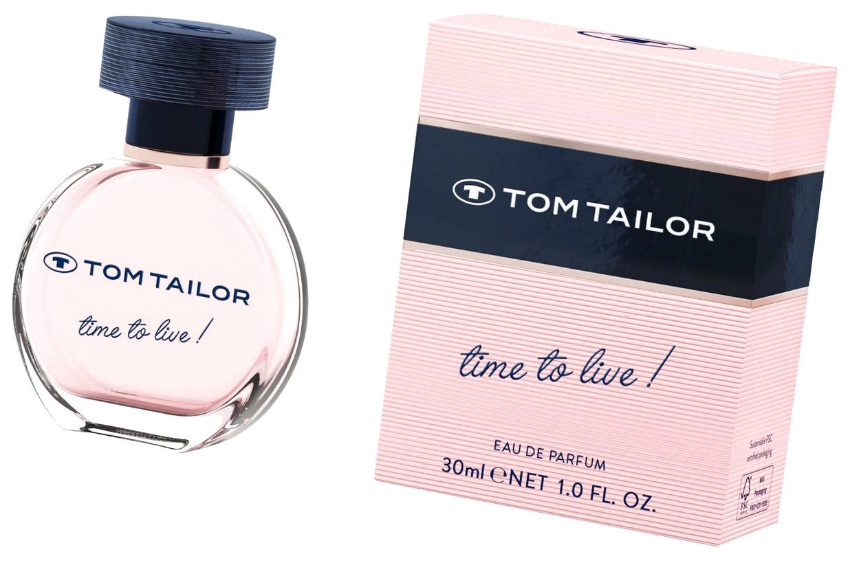 Том Тейлор Тайм Ту Лайф - женский парфюм Tom Tailor Time To Live 50 мл