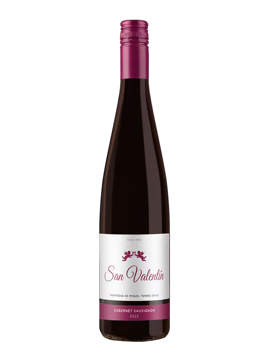 Вино Torres "San Valentin" Cabernet Sauvignon, красное, полусухое, 0,75 л