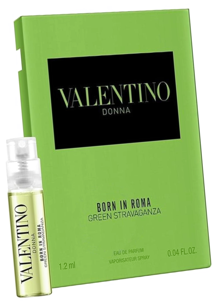 Born In Roma Green Stravaganza парфюм 1.2 мл - Valentino Donna пробник для женщин