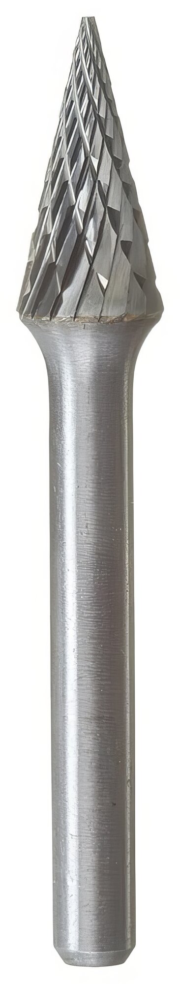 Борфреза коническая Debever DM 1020/6 D/C по металлу d10 мм твердосплавная
