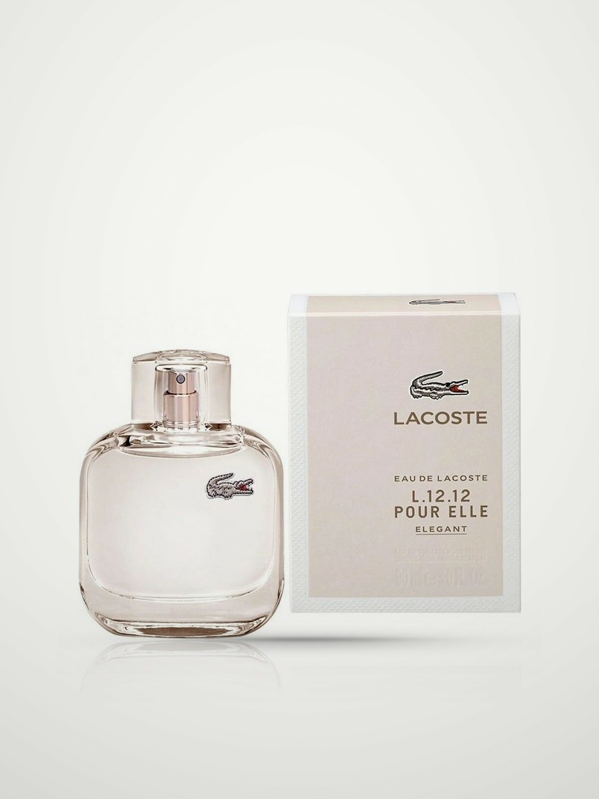 Lacoste L.12.12 POUR ELLE ELEGANT Туалетная вода женская 90 мл