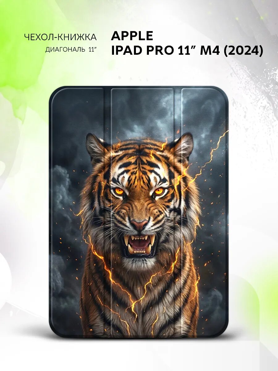 Чехол на Apple iPad Pro 11” M4(2024), Эппл АйПад Про 11" М4(2024), с принтом