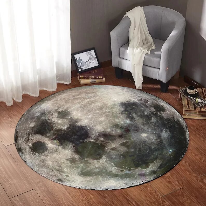 Круглый ковер Луна 80x80 см, цвет 2